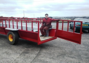 Marshall Trailers - New People Carrier Option for our Feed Trailer Range