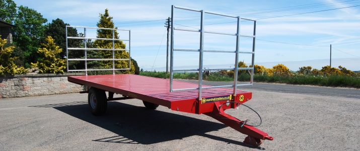 Marshall Trailers - Agricultural Flat / Bale trailers: BC/18